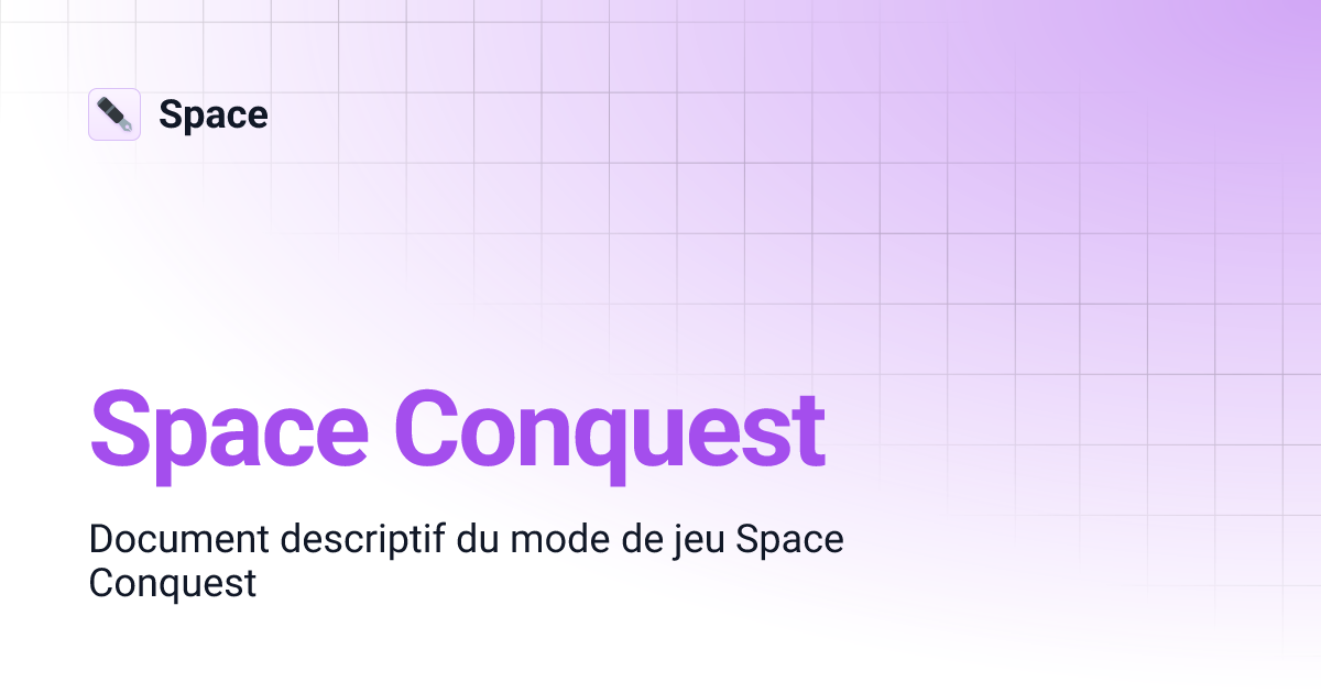 Space Conquest | Space